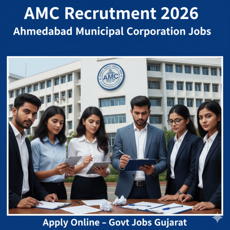 AMC Recruitment 2026: Complete Guide to Ahmedabad Municipal Corporation ...